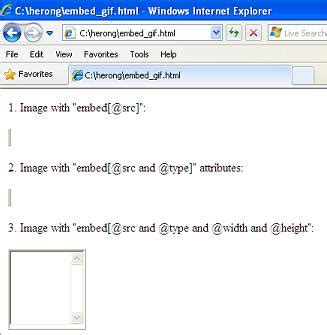 Displaying Images As Embed Elements On IE