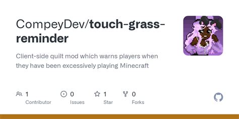 Github Compeydevtouch Grass Reminder Client Side Fabric Mod Which