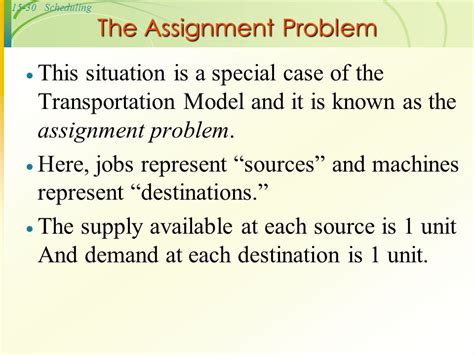 Operations Scheduling Ppt Video Online Download
