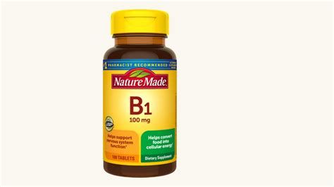 Top 6 Best Vitamin B1 Supplements In 2025