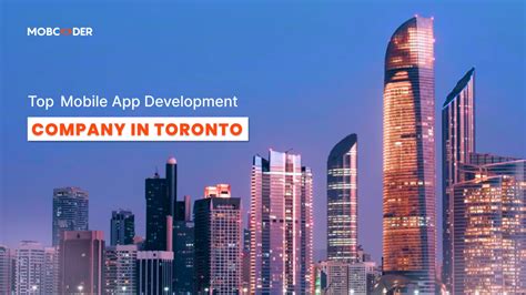 Top Mobile App Development Company In Toronto