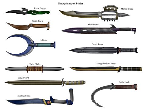 Surreal Alien Weapons Powerful Melee Tools With Elemental Powers