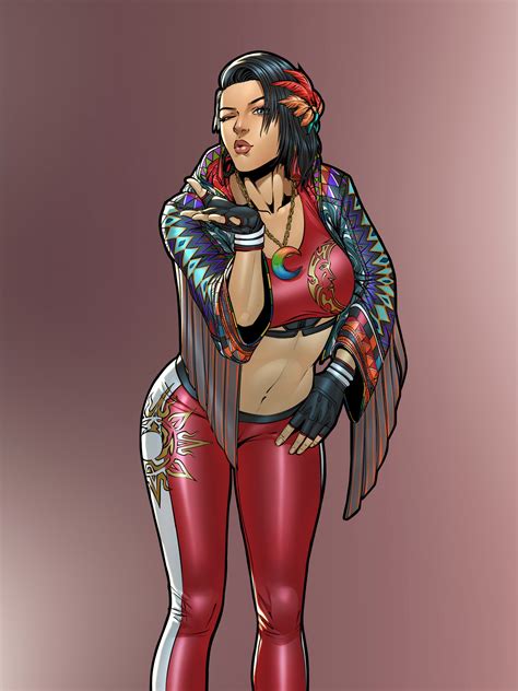 Azucena Milagros Ortiz Castillo Tekken And 1 More Drawn By Invictarex