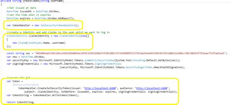 Jwt1 Set Up Webapi To Generate Jwt Token With Valid User Credentials