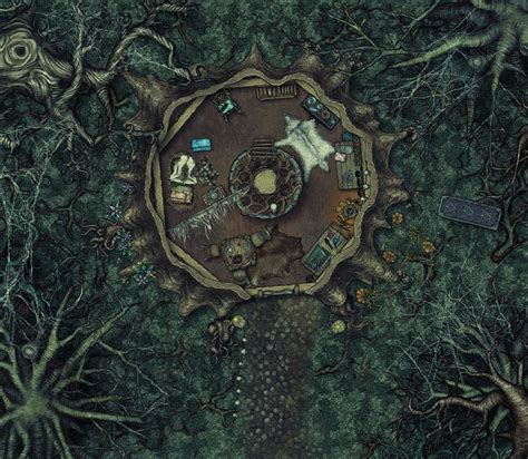 Maptober 1 Witches Hut Inkarnate Create Fantasy Maps Online