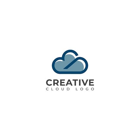 Premium Vector Creative Cloud Vector Logo Design
