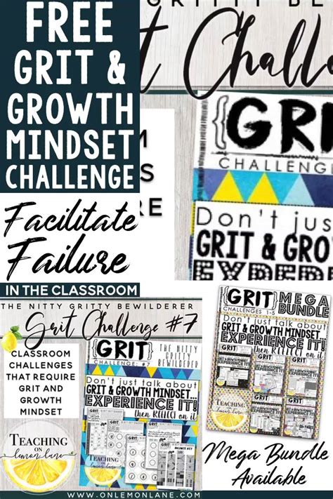 Pin On Grit And Growth Mindset In The Classroom