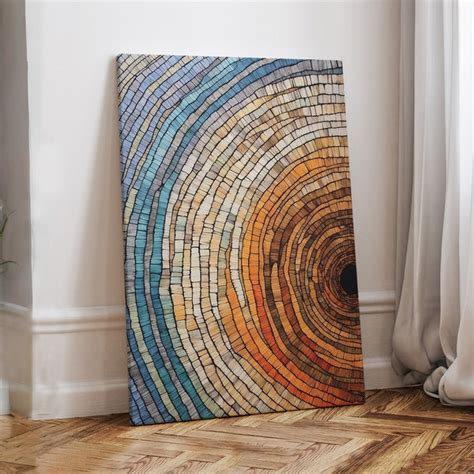 Tree Ring Art Etsy