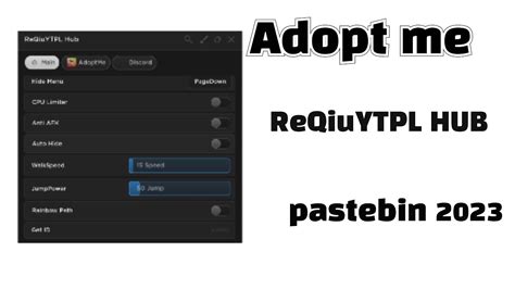 Roblox 입양하세요 핵 스크립트 Adopt Me Hack Script Pastebin 2023 ㈇ Gongquiz Blog