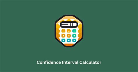 Confidence Interval Calculator Calculator Hive