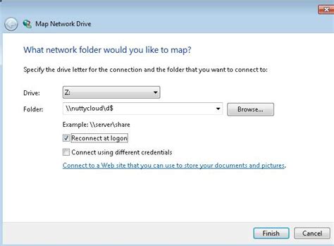 Steps To Map A Network Drive In Windows Server
