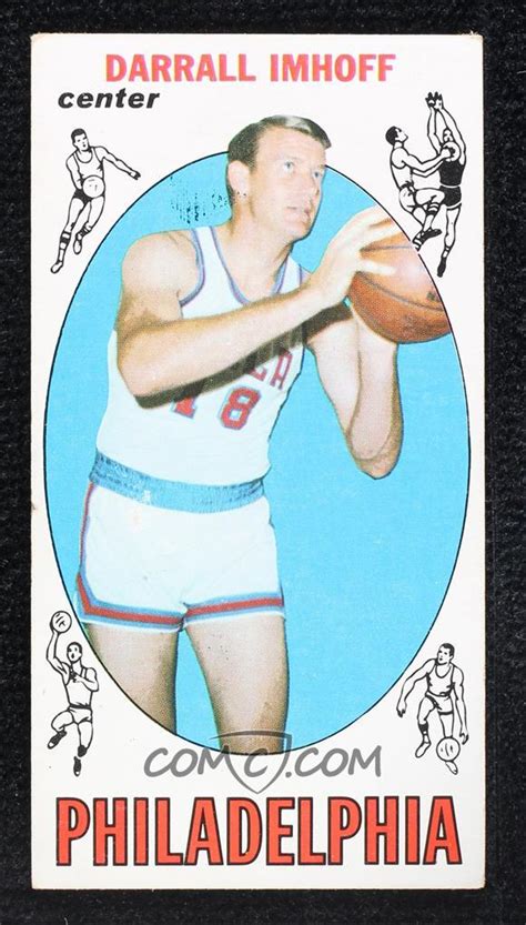 1969 70 Topps [base] 4 Darrall Imhoff