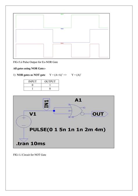 Logic Gates Verification Using Universal Gates Pdf Programming Languages Computing