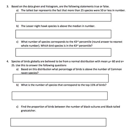 Solved 2 Construct A Histogram In Excelusing The Following