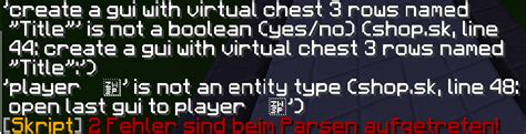 GUI In Skript SpigotMC High Performance Minecraft Community