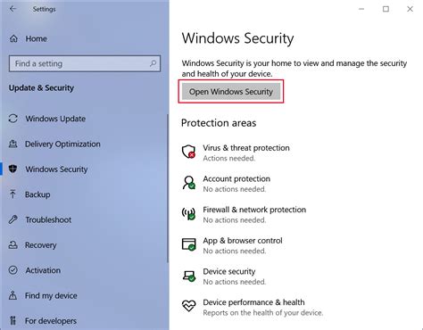 How To Turn On Windows Defender In Windows 10 And Set Best Practice