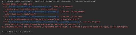 Run Main Py DGLError Issue Catly SGCL DTI GitHub
