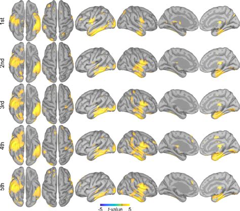Cortical Engagement For Five Temporal Windows Defined Over The Story