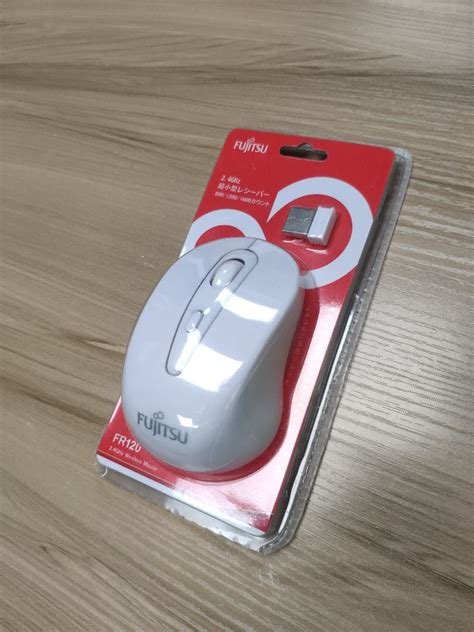 Fujitsu Fr120 Wireless Mouse White 電腦＆科技 電腦周邊及配件 電腦滑鼠及相關產品 Carousell