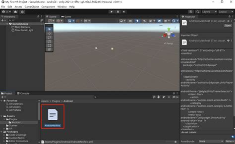 Import Sdk And Configuration Items Sxr Pluginopenxr Documentation