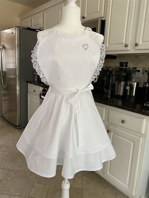 Bridal Apron Sexy Apron Apron For Women Bridal Shower Etsy