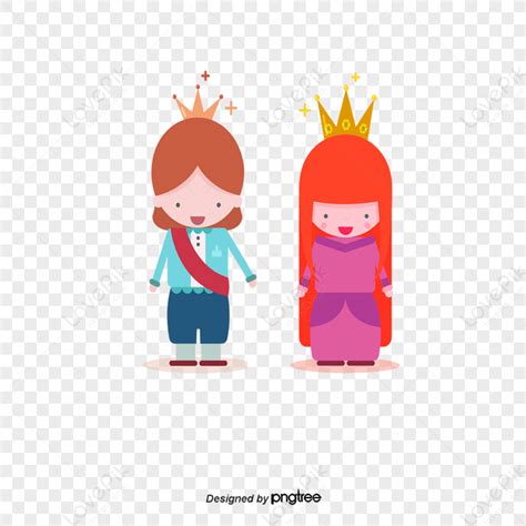 왕자 공주 일러스트 왕녀 웨딩 여자 Png 일러스트 무료 다운로드 Lovepik