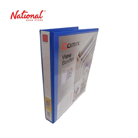 Comix Ring Binder 3r A213bl A4 15in Dtype Blue