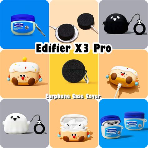 Ready Stockนําไปใช้กับ Edifier X3 Pro เคส Case เคสหูฟัง การ์ตูนง่าย