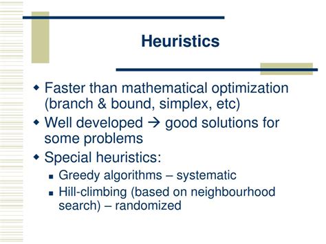 Ppt Heuristic Optimization Athens 2004 Powerpoint Presentation Free Download Id152503