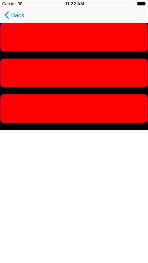 Objective C How To Set Corner Radius For Tableview Cells In Ios Stack Overflow