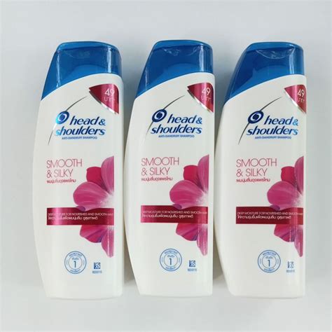 เฮด แอนด์ โชว์เดอร์ สมูท แอนด์ ซิลกี้ แอนตี้ แดนดรัฟ แชมพู ขนาด 140 มล ×3 ขวด Shopee Thailand