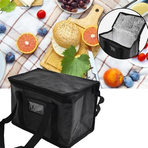 Large Food Delivery Insulated Bags Pizza Takeaway Thermal Warm Cold Bag