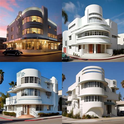 Streamline Moderne Architecture Midjourney Style Andrei Kovalevs