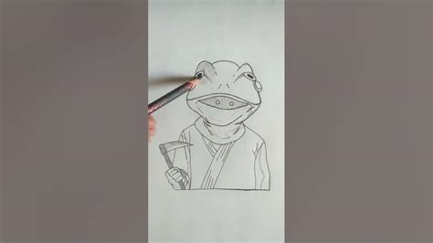 Drawing Pencil Sketch Of Chain N Toad From One Punch Man 2 Youtube