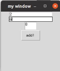 Python Tkinter Implements The Input Two Numbers Return To The Plus And
