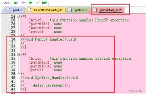 立创梁山派GD F ZGT FreeRTOS移植 CSDN博客
