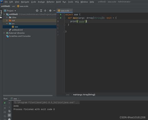 Idea上用scala作业idea Scala插件可以自动完成例题 Csdn博客