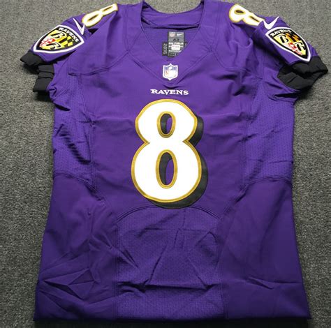 Nfl Ravens Lamar Jackson Signed Authentic Jersey Size 42 The Official Auction Site Of The