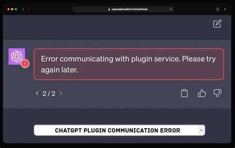 How To Fix ChatGPT Error In Communicating With The ChatGPT Plugin