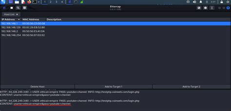 How To Use Ettercap To Intercept And Sniff Passwords