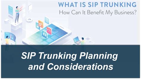 SIP Trunking Considerations And Planning Training Video Mitel Service