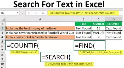 zoek naar een specifieke tekst in excel top 3 methode voorbeelden
