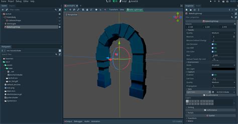 Godot 3 5 Gles2 And Gles3 Lightmap Bake R Godot