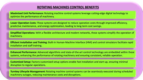 Rotating Machines Control