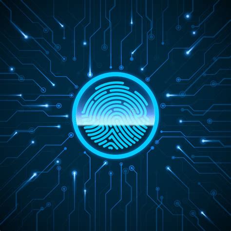 Fingerprint Biometric System Stock Illustrations 13656 Fingerprint