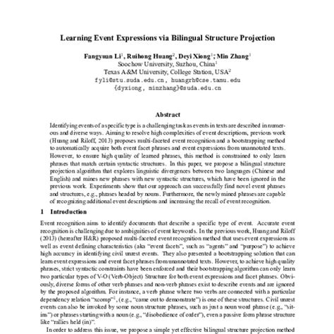 Learning Event Expressions Via Bilingual Structure Projection Acl Anthology