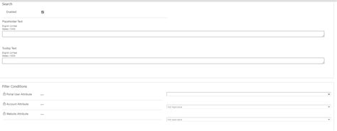 How To Enable Search And Add Filter Conditions In List Power Portals