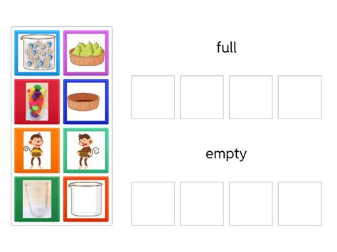 Full And Empty Group Sort