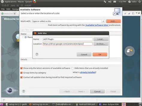 Setting Up An Android App Build Environment With Eclipse Android Sdk