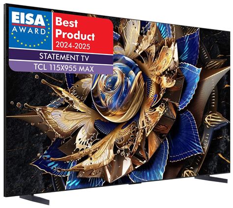 Tcl X Max Premium Qd Mini Led K Hz Google Tv Onkyo System Telewizor Niskie Ceny